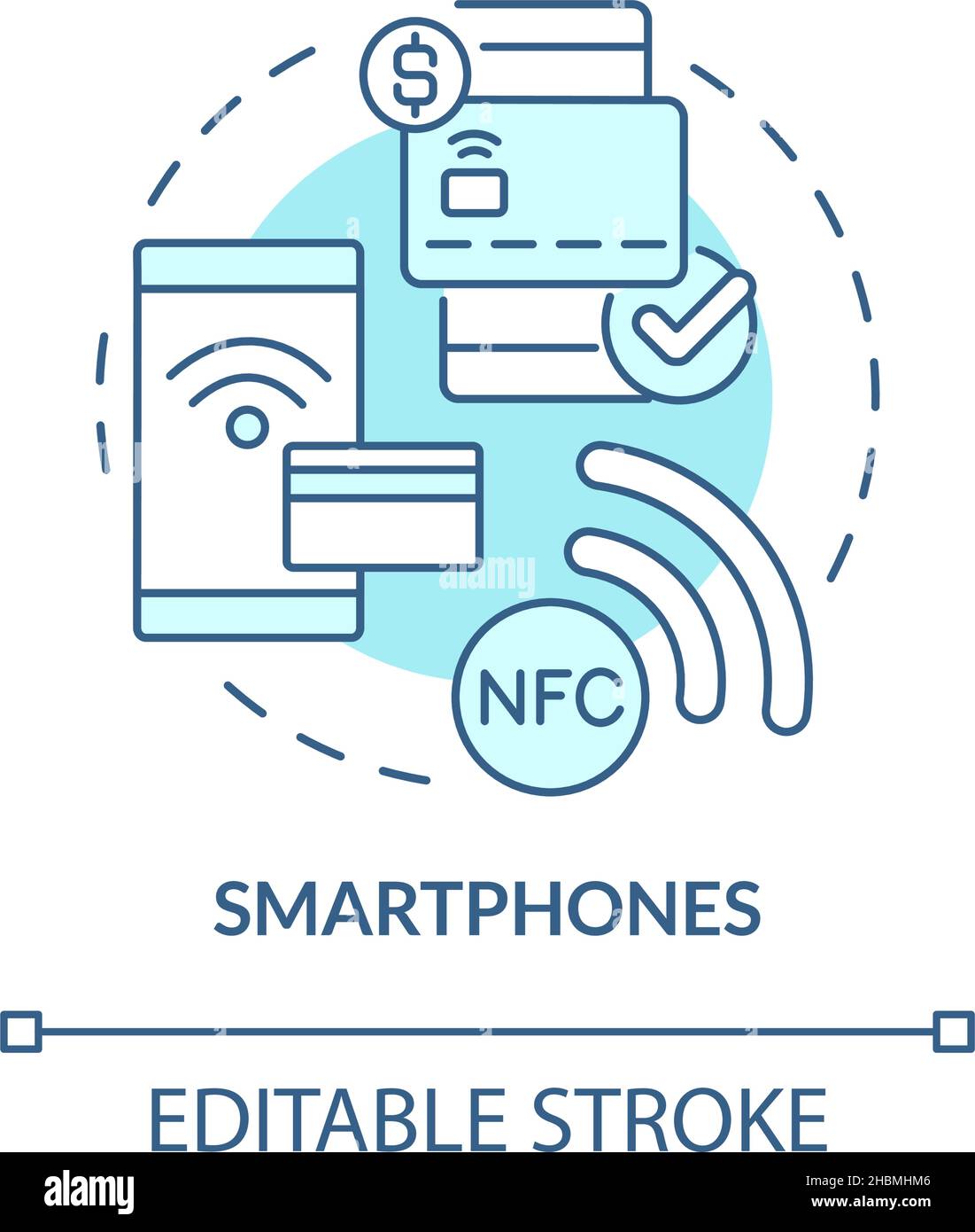 Nfc circle hi-res stock photography and images - Alamy