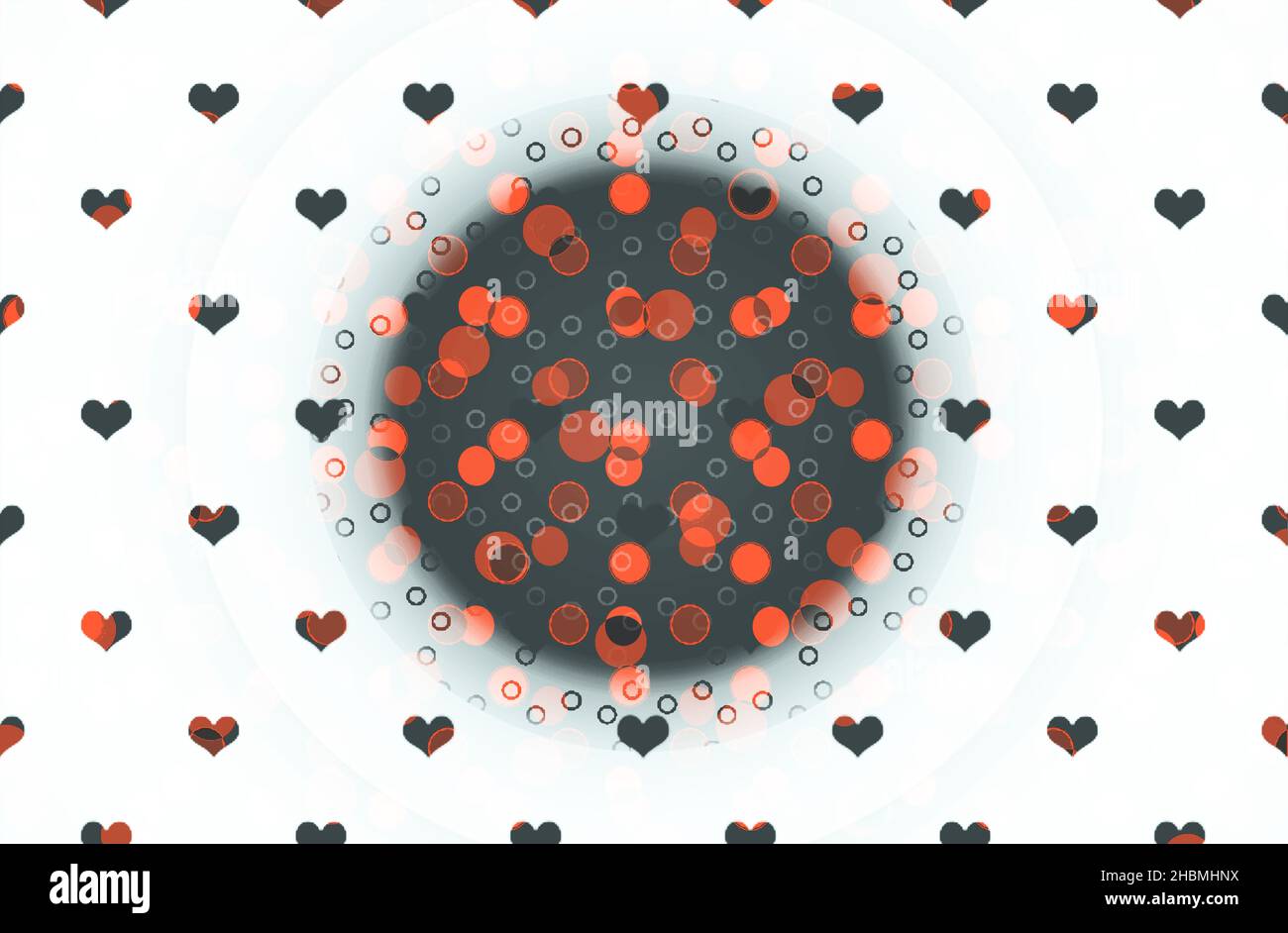 Creative abstract heart pattern background texture Stock Photo - Alamy