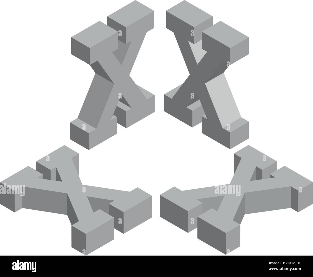 X logos vector vectors hi-res stock photography and images - Alamy