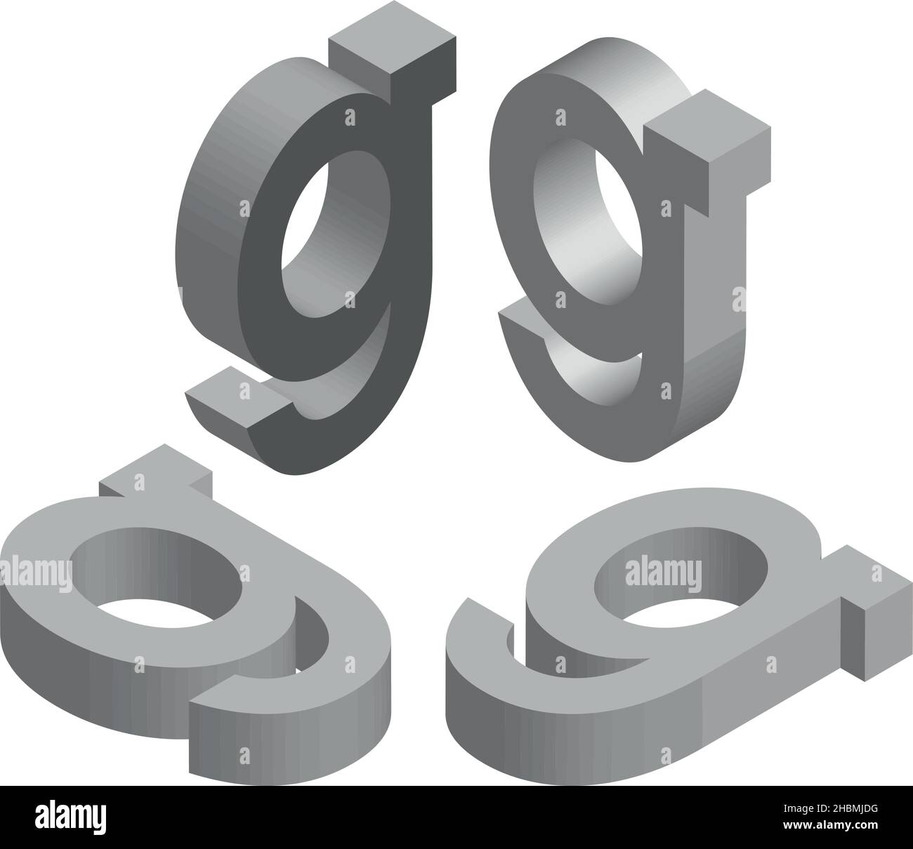 Decorative letter g black and white Stock Vector Images - Alamy