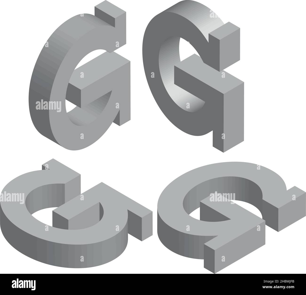 Decorative letter g black and white Stock Vector Images - Alamy