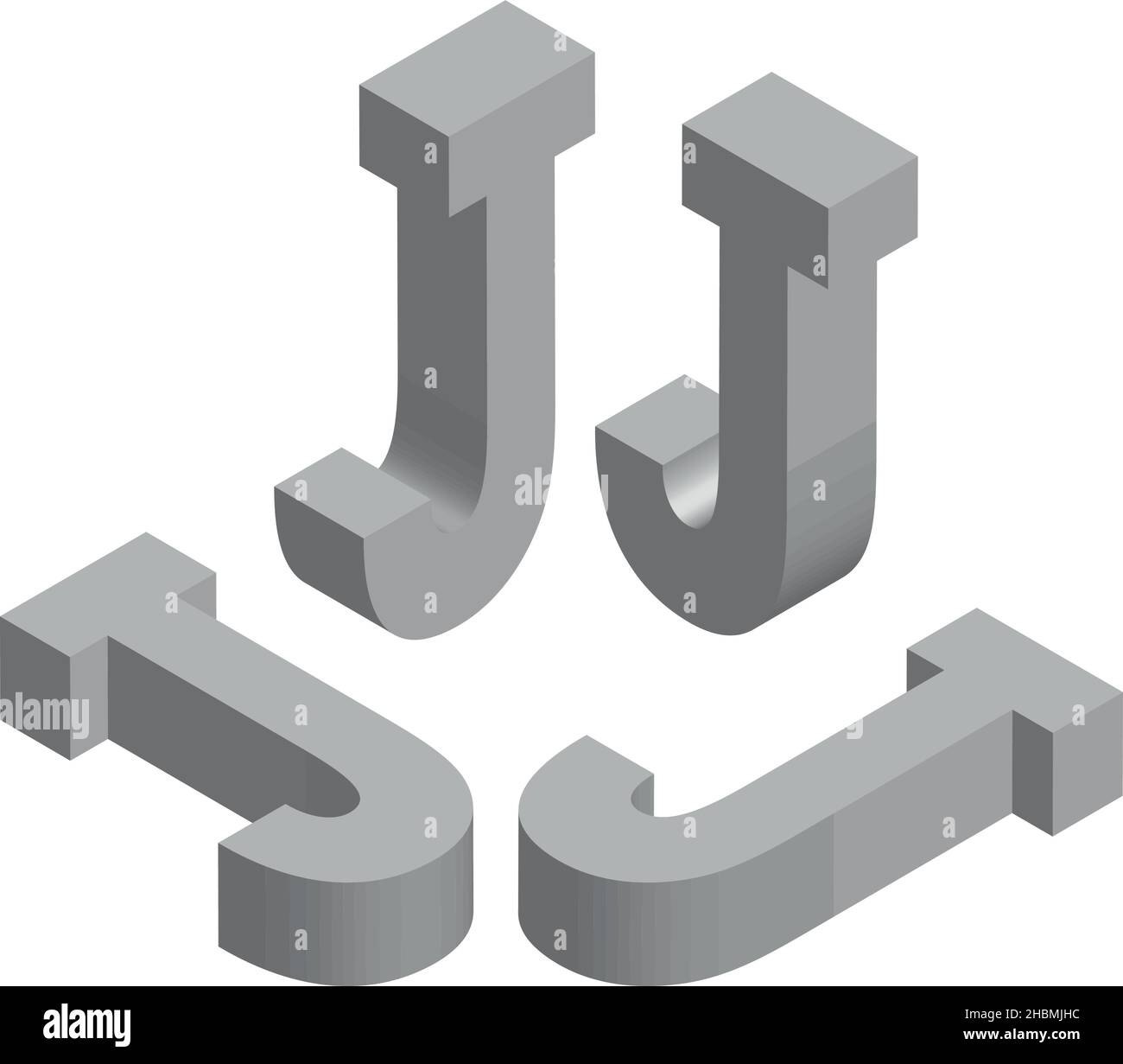 J letter block Stock Vector Images - Alamy
