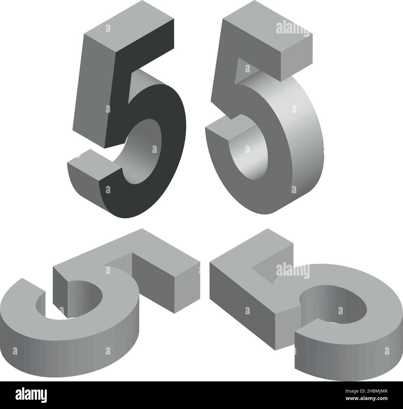 Five emblems Stock Vector Images - Alamy