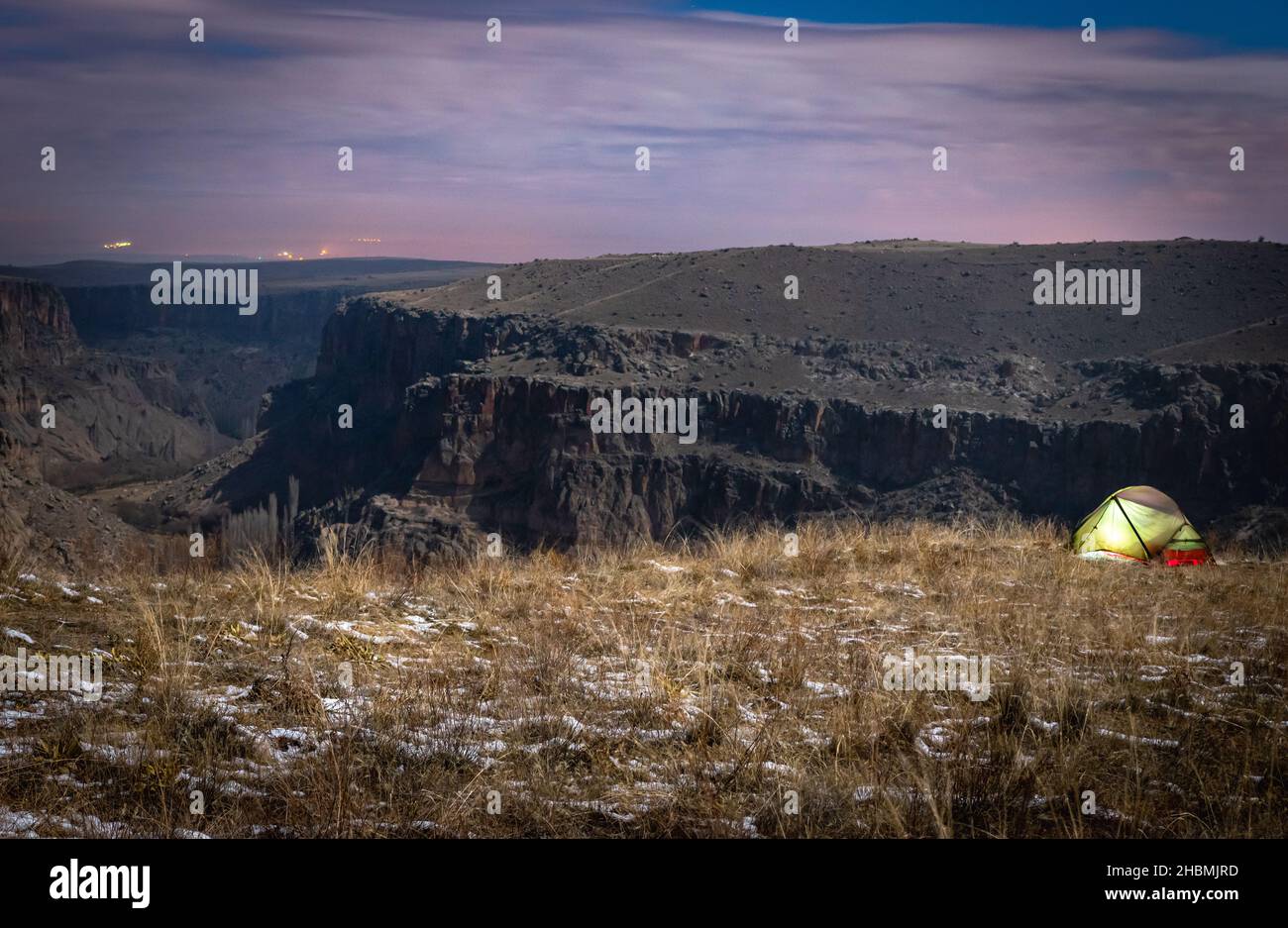 Tent night grand canyon hi-res stock photography and images - Alamy