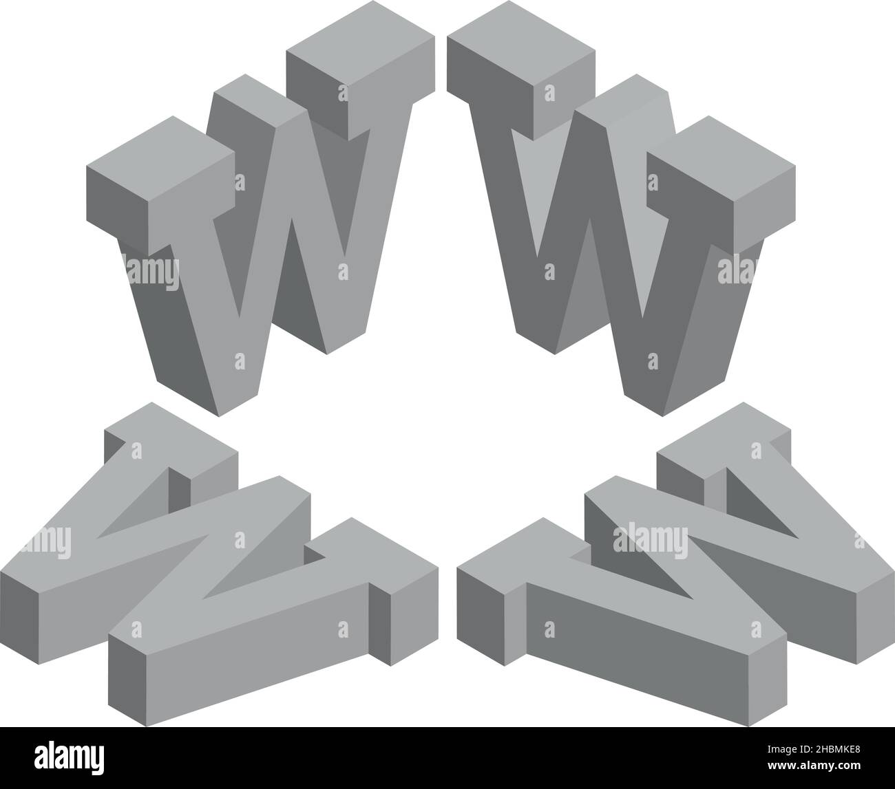 W symbol logos Stock Vector Images - Alamy