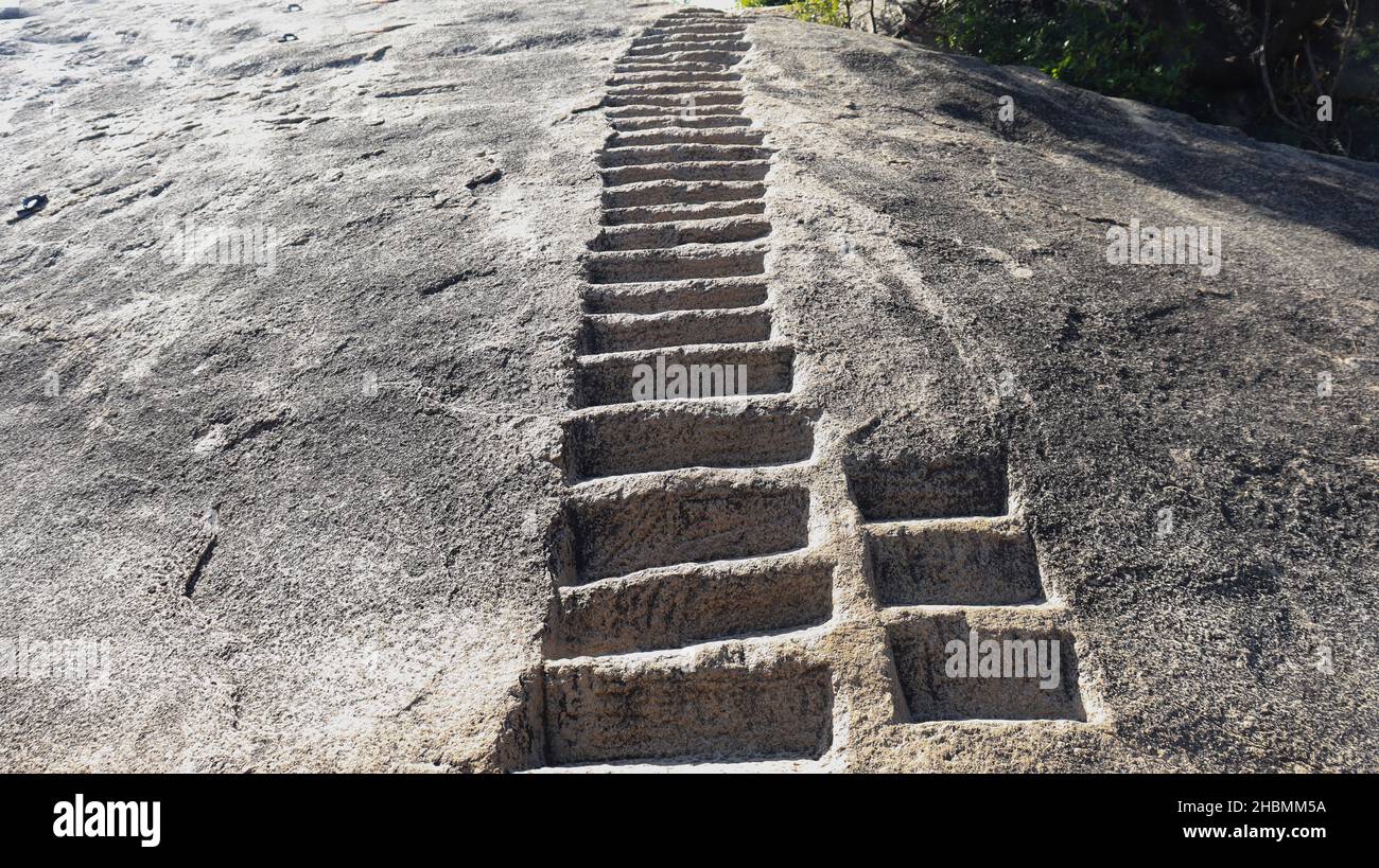 Stairs rock texture hi-res stock photography and images - Alamy