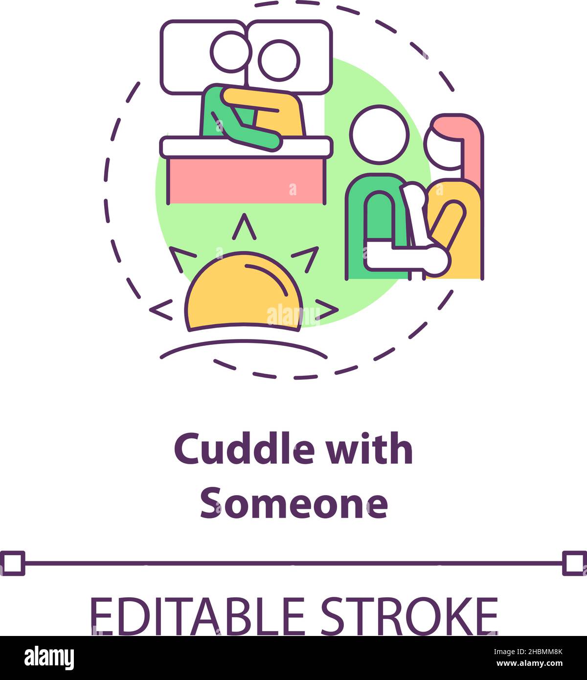 Hug someone Cut Out Stock Images & Pictures - Alamy