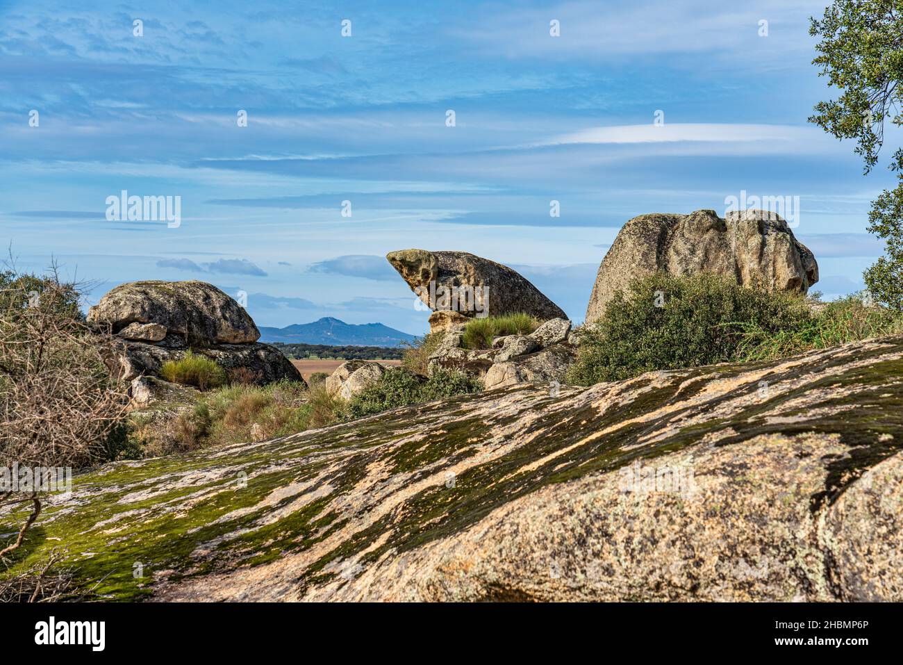 Los Barruecos Natural Monument, Malpartida de Caceres, Extremadura in ...