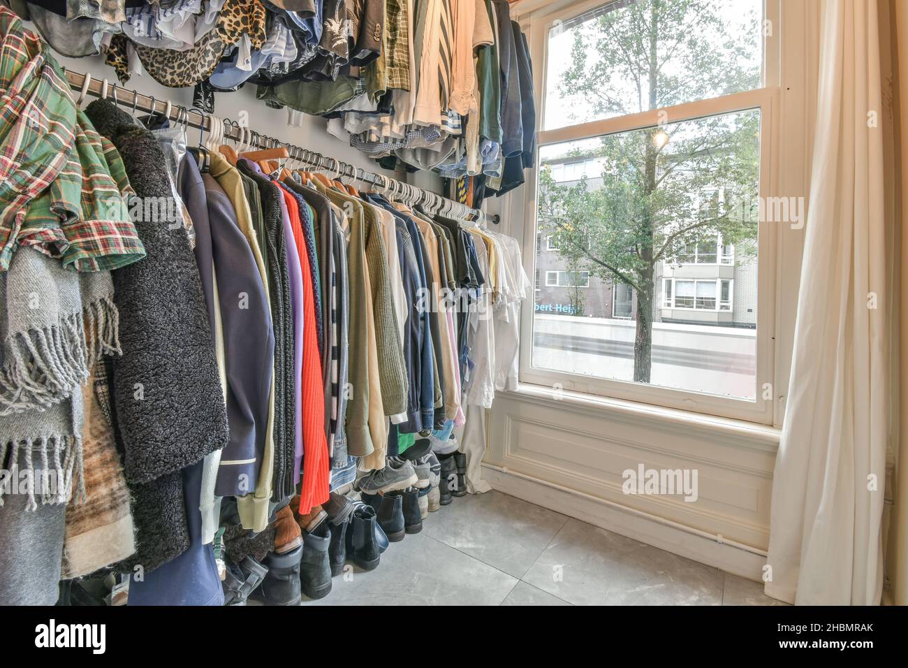 Small cozy dressing room hi-res stock photography and images - Alamy