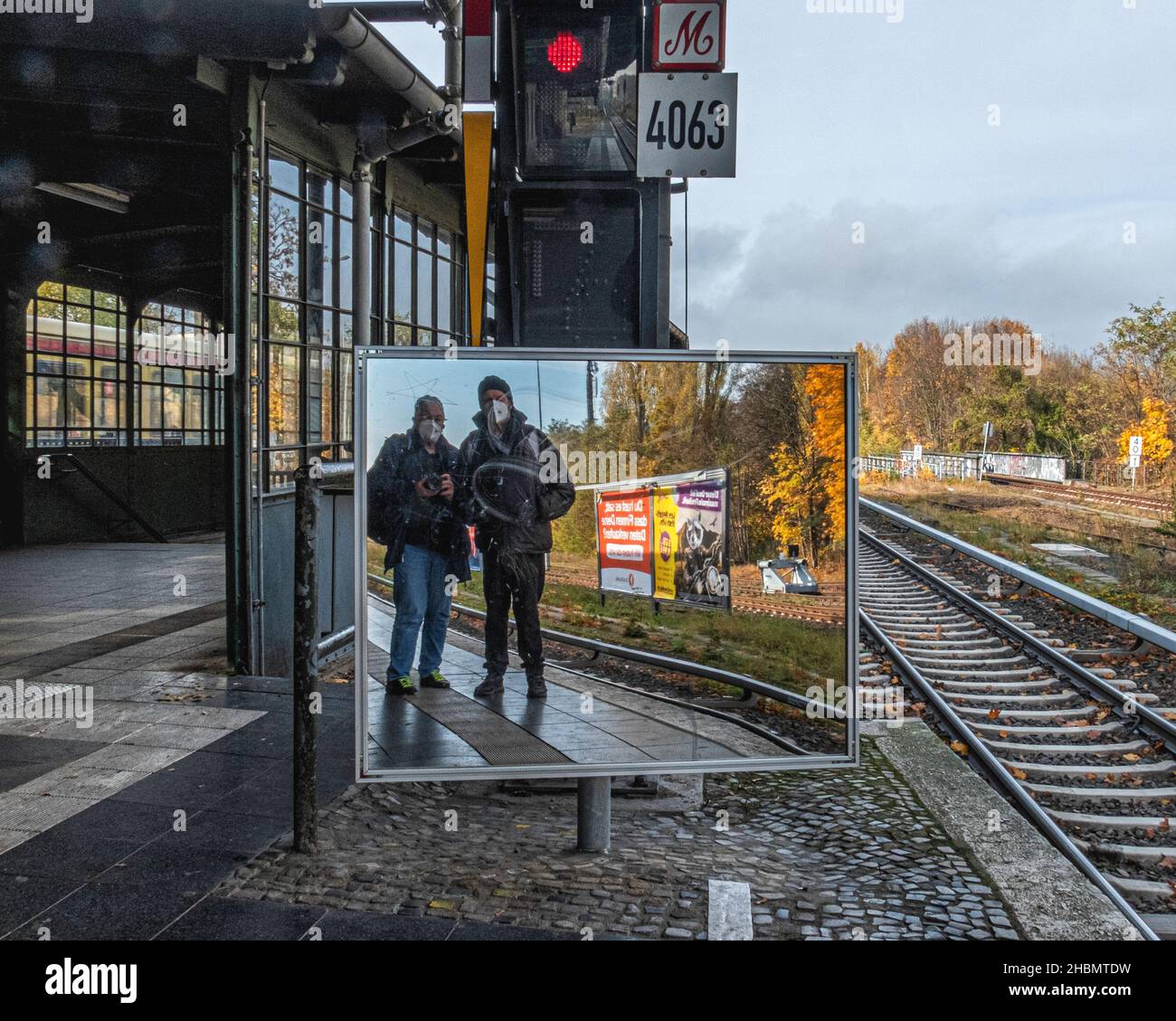 S Schönholz, S-bahn Station serning S1, S25 And S26 Line ,in ...