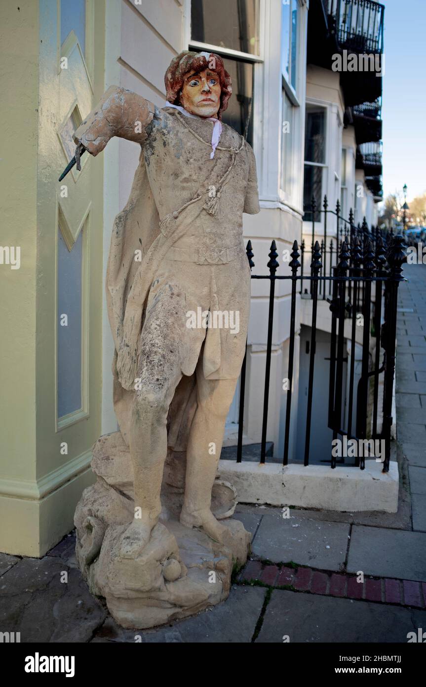 A statue in a Hove street, Brighton Stock Photo - Alamy