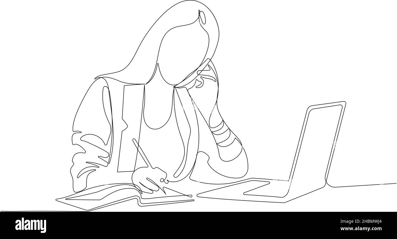 Young woman drawing male Stock Vector Images - Alamy