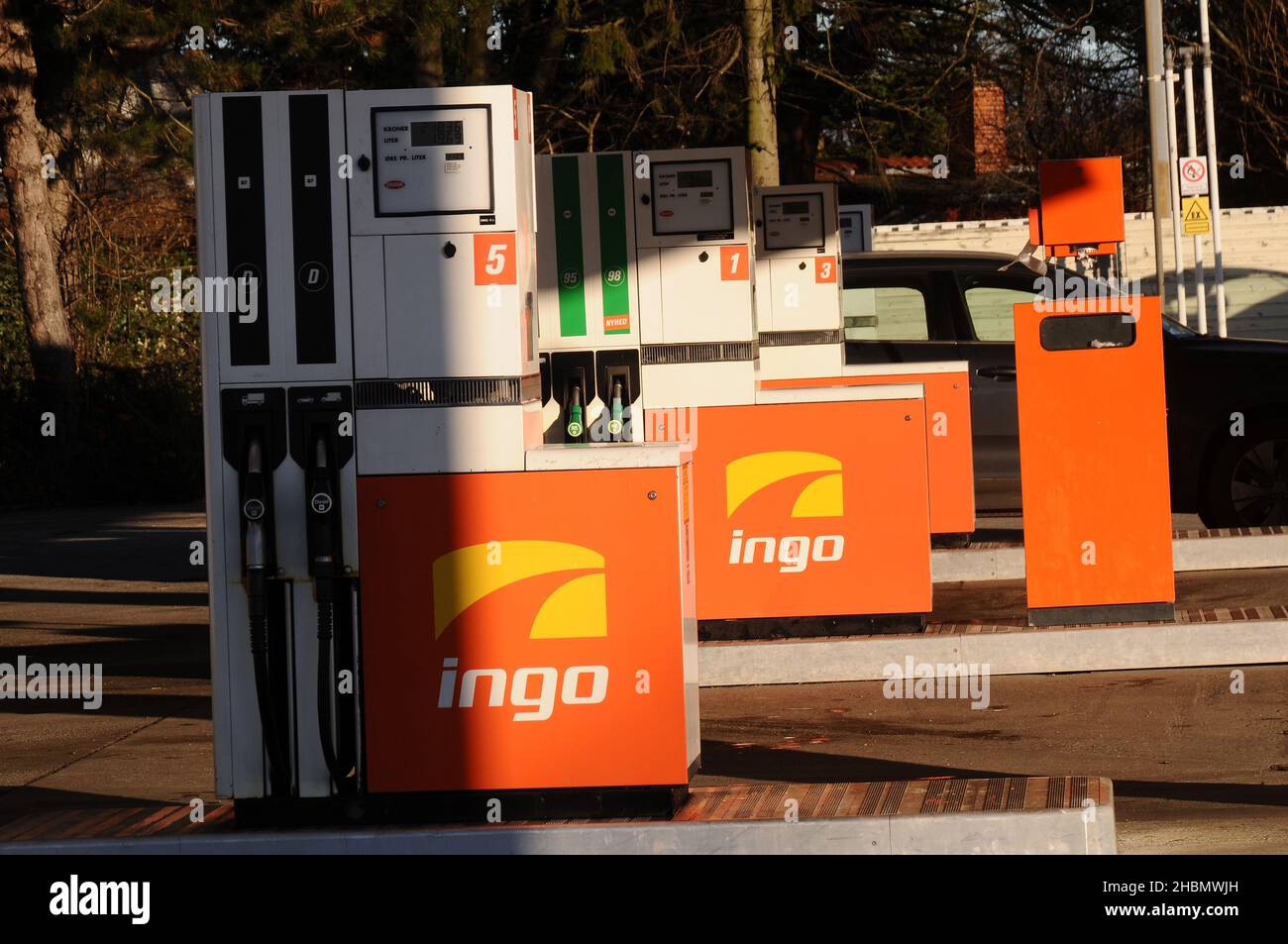 Ingo gsoline station hi-res stock photography and images - Alamy
