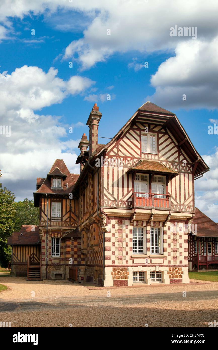 Medieval Norman farmhouse in Gouvieux, France Stock Photo - Alamy