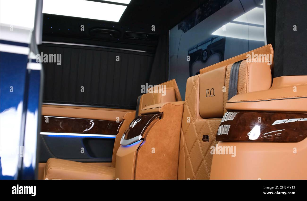 STUTTGART, GERMANY - Dec 17, 2021: Luxurious, Comfortable And Modern ...