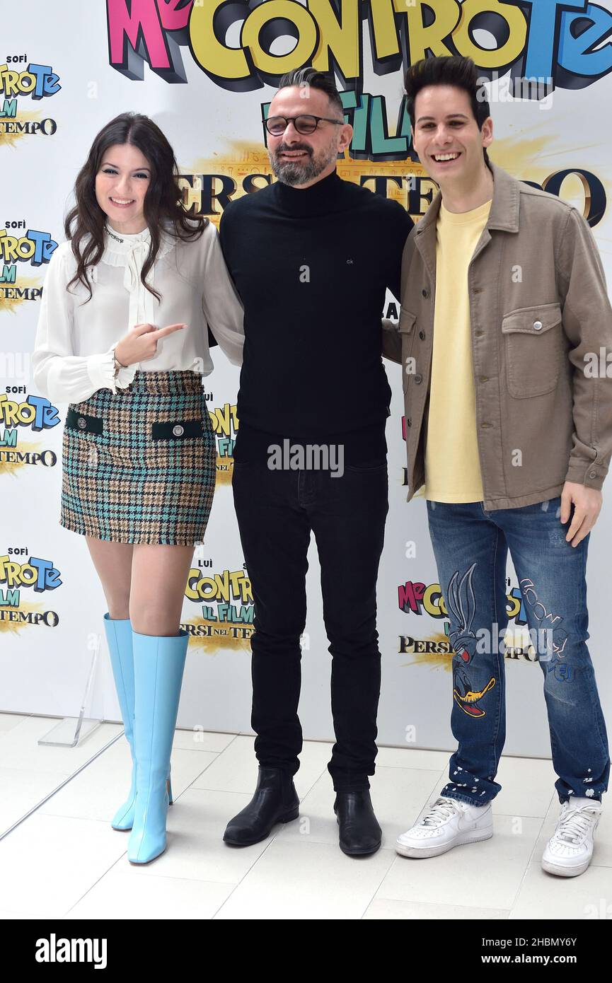 Rome, Italy. 20th Dec, 2021. Sofia Scalia, Gianluca Leuzzi and Luigi ...