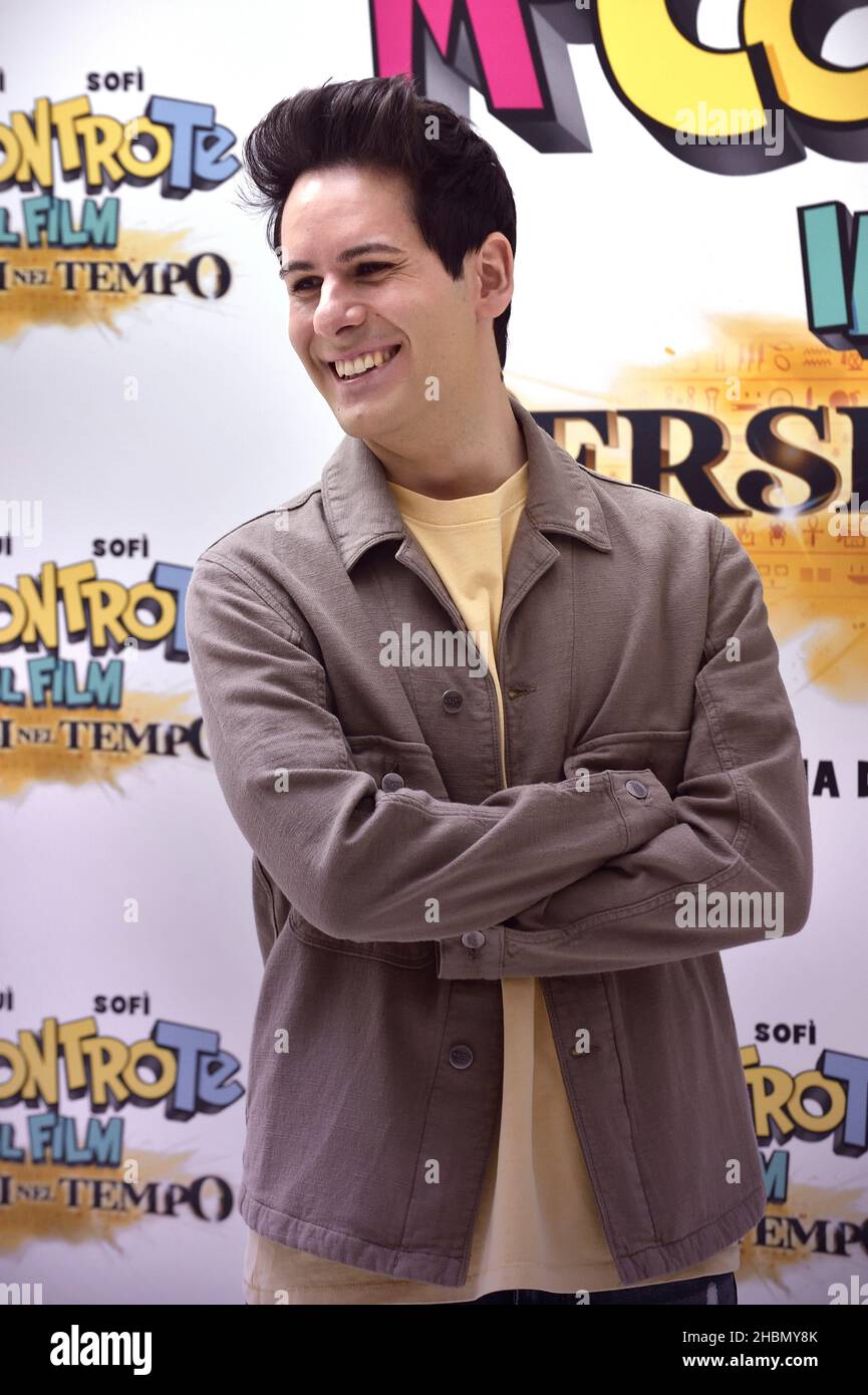 Rome, Italy. 20th Dec, 2021. Luigi Calagna attend the photocall of the ...