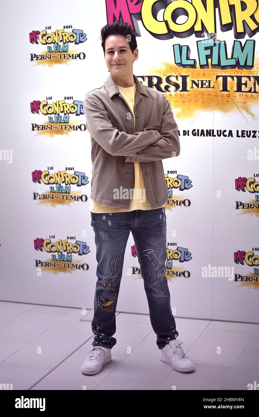 Rome, Italy. 20th Dec, 2021. Luigi Calagna attend the photocall of the ...