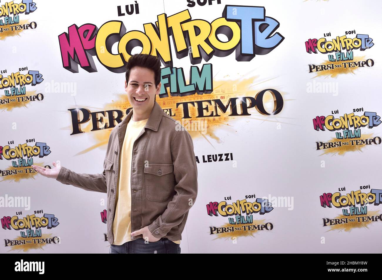 Rome, Italy. 20th Dec, 2021. Luigi Calagna attend the photocall of the ...