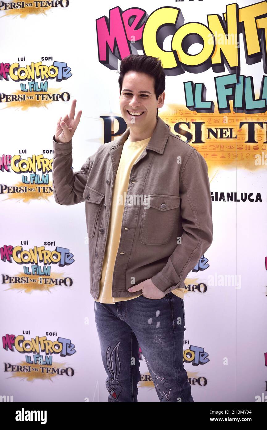 Rome, Italy. 20th Dec, 2021. Luigi Calagna attend the photocall of the ...