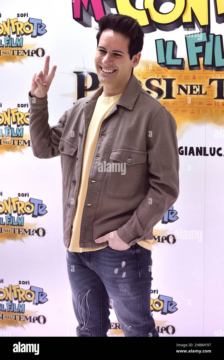 Rome, Italy. 20th Dec, 2021. Luigi Calagna attend the photocall of the ...