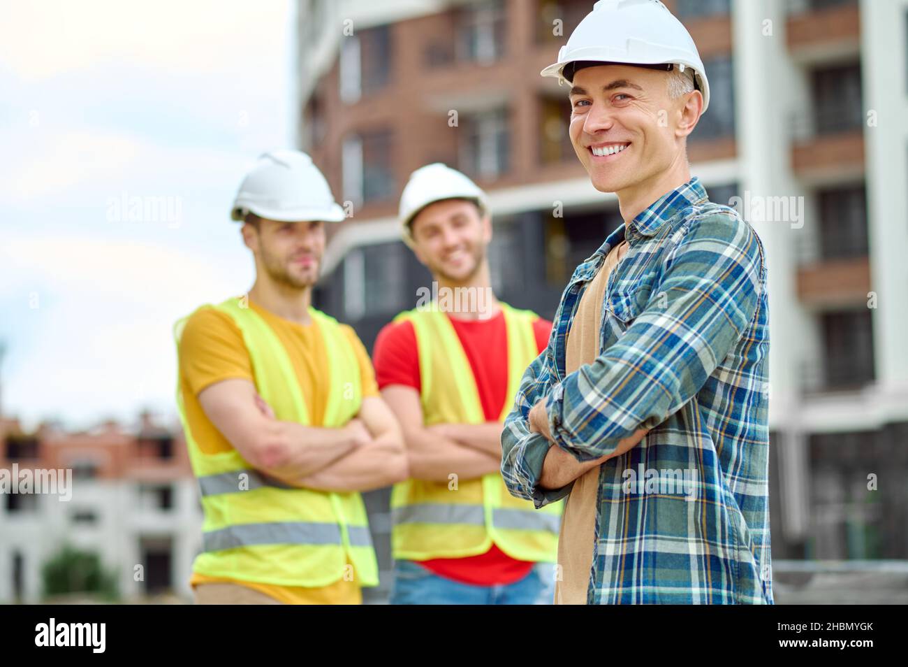 Normal man smiling at camera hi-res stock photography and images - Alamy