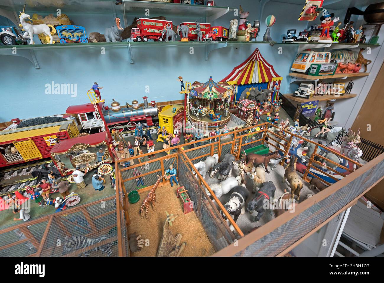 Miniature Circus Toy Sets