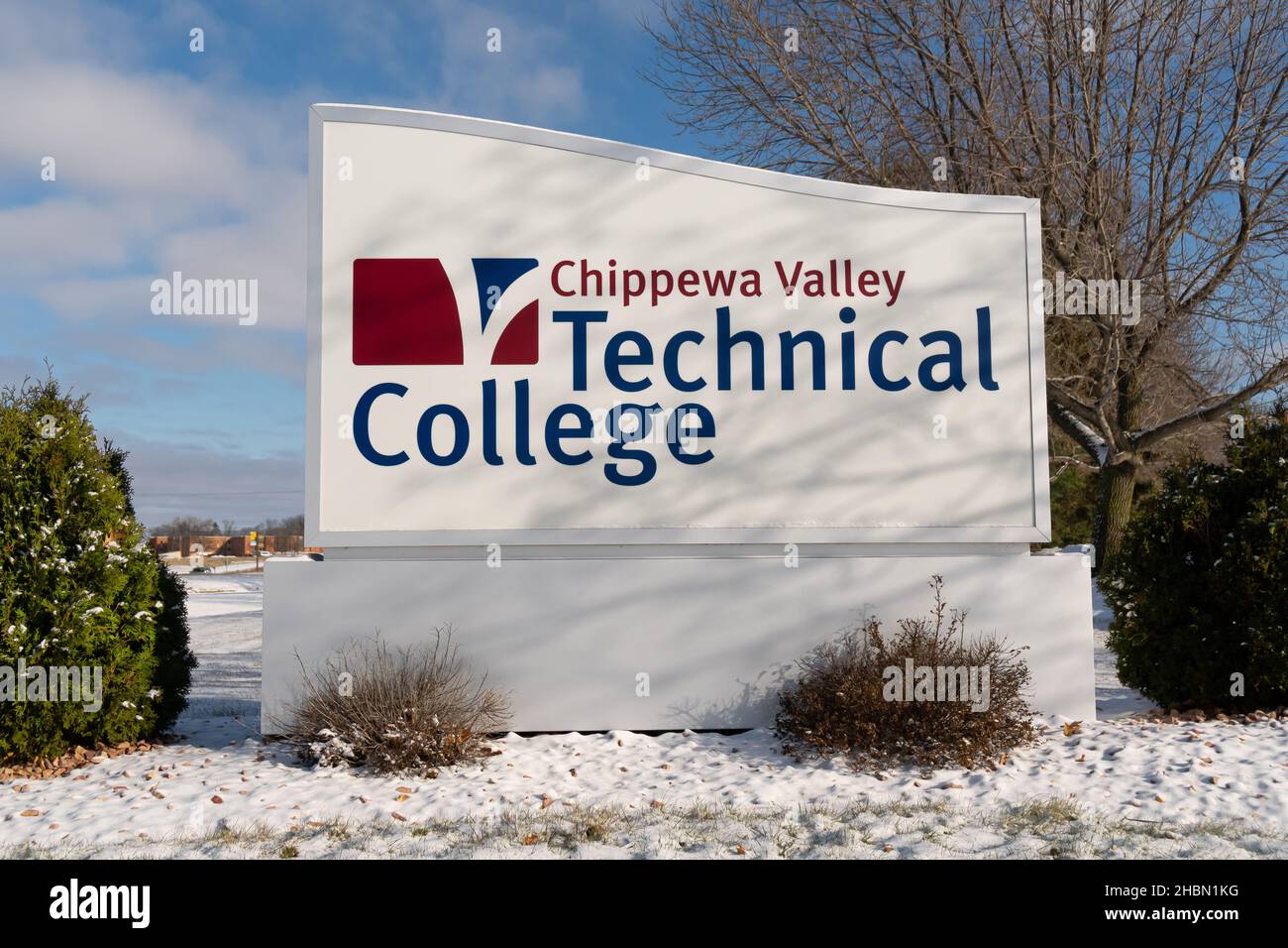 MENOMINEE, WI, USA - DECEMBER 18, 2021 - Chippewa Valley Technical ...
