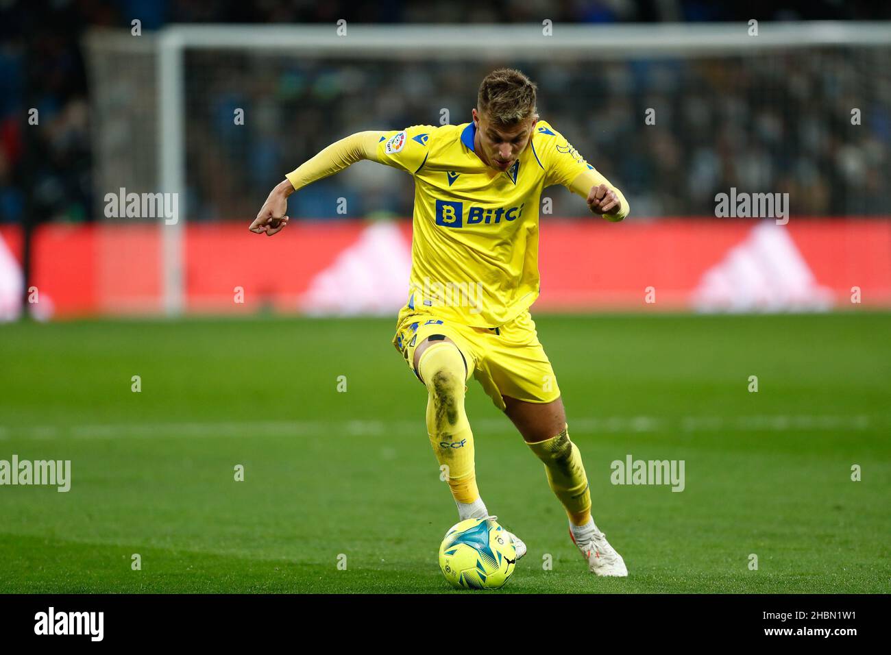 Ivan Alejo of Cadiz during the Spanish championship La Liga football ...