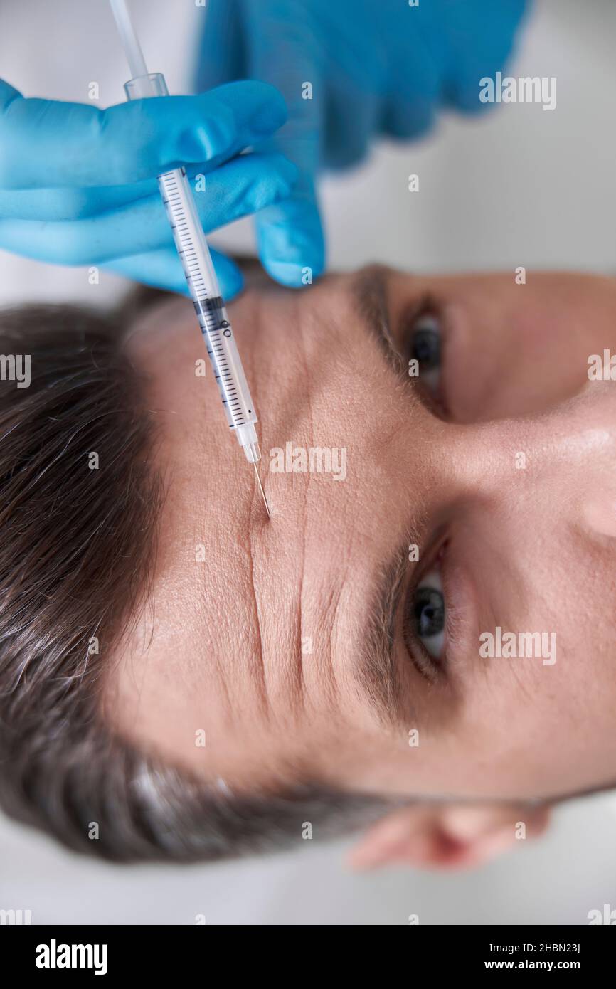 Forehead filler hi-res stock photography and images - Alamy