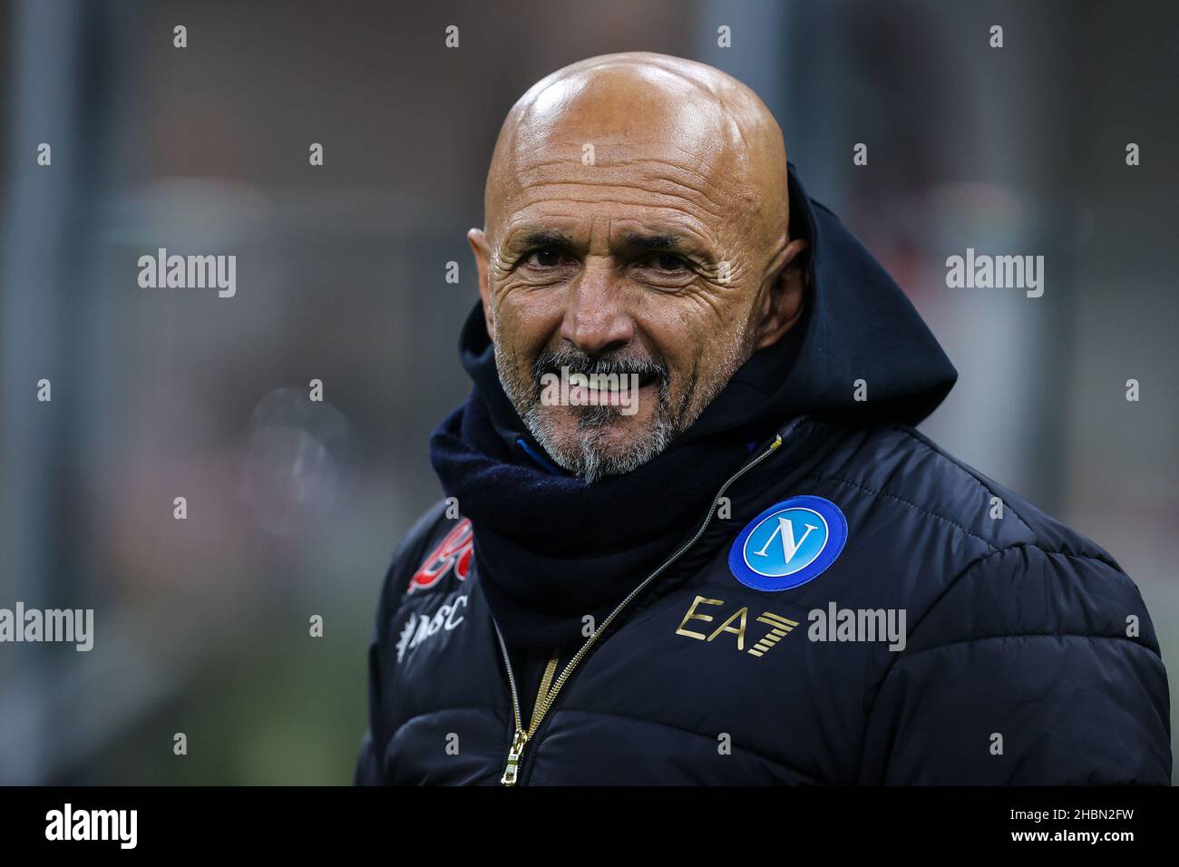 Spalletti smiling hi-res stock photography and images - Alamy