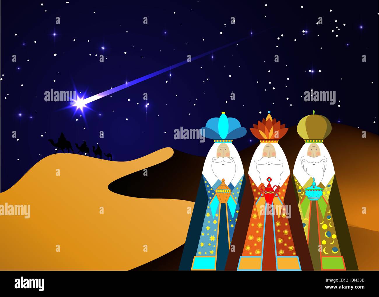 Three wise men jesus hi-res stock photography and images - Alamy