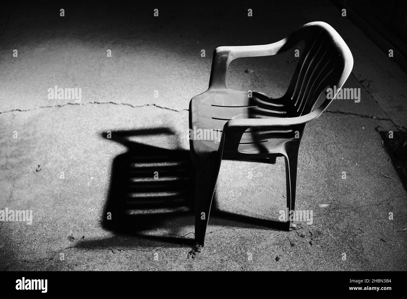 Lawn chair shadow hi-res stock photography and images - Alamy