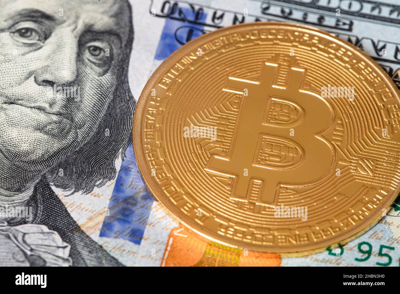 Abstract virtual money dollar bills hi-res stock photography and images ...