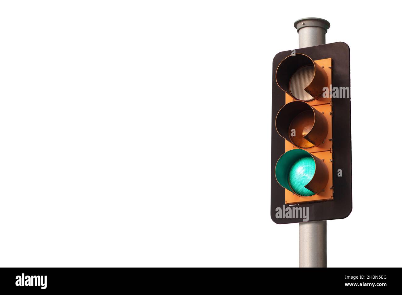 Traffic light pedestrian control Cut Out Stock Images & Pictures - Alamy