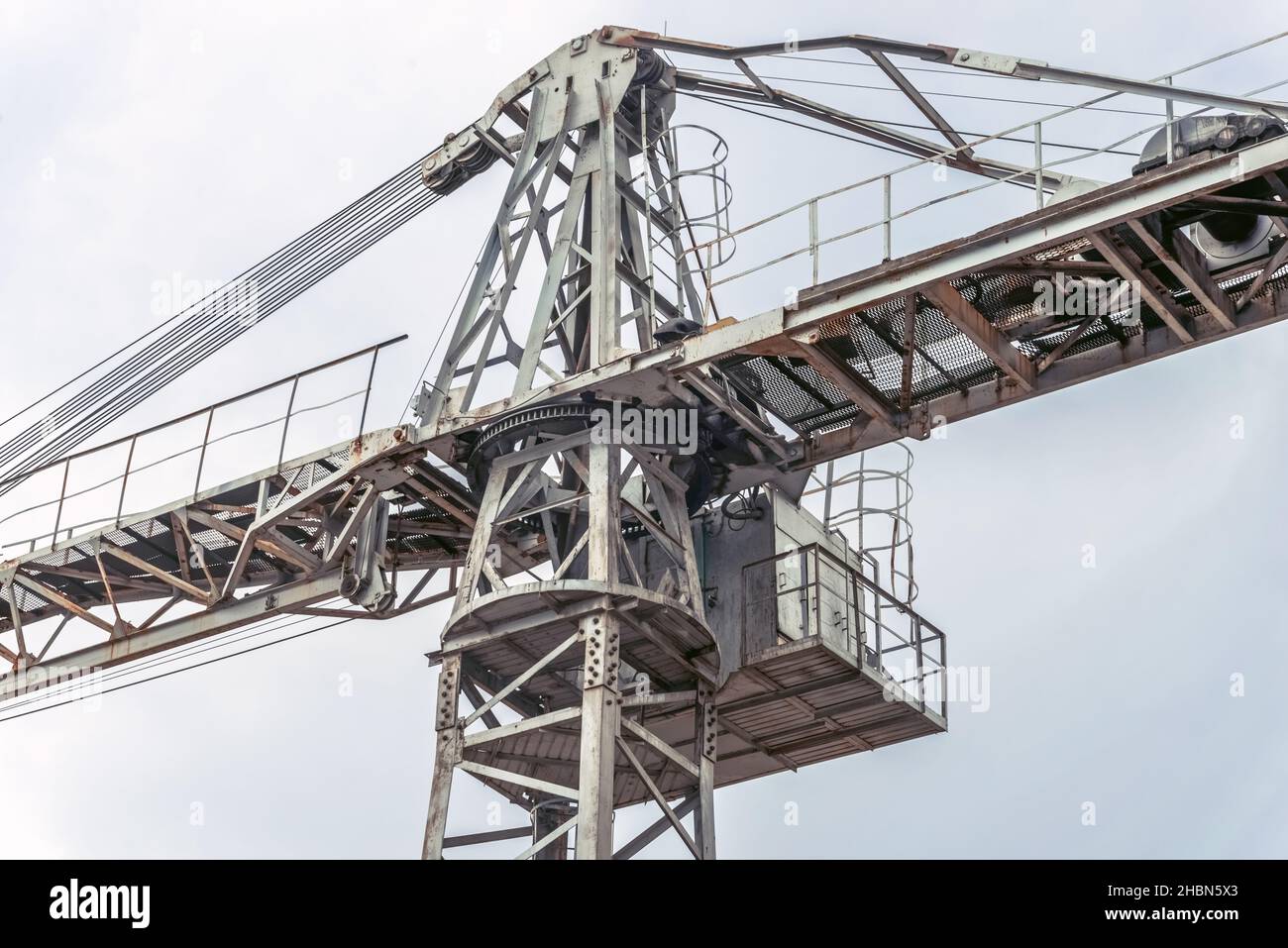 Crane cockpit hi-res stock photography and images - Alamy