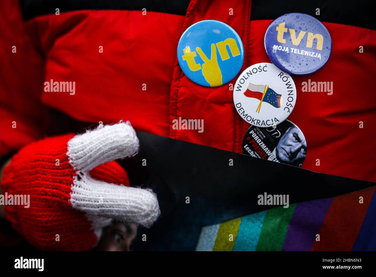 Broadcaster tvn hi-res stock photography and images - Alamy