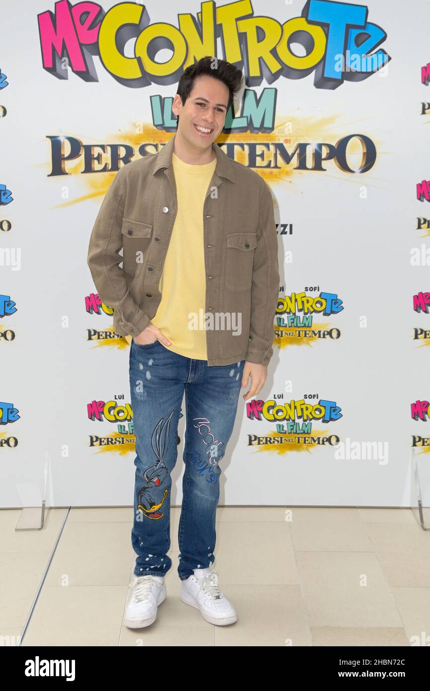Luigi Calagna attends at the photocall of the movie Me contro Te Persi ...