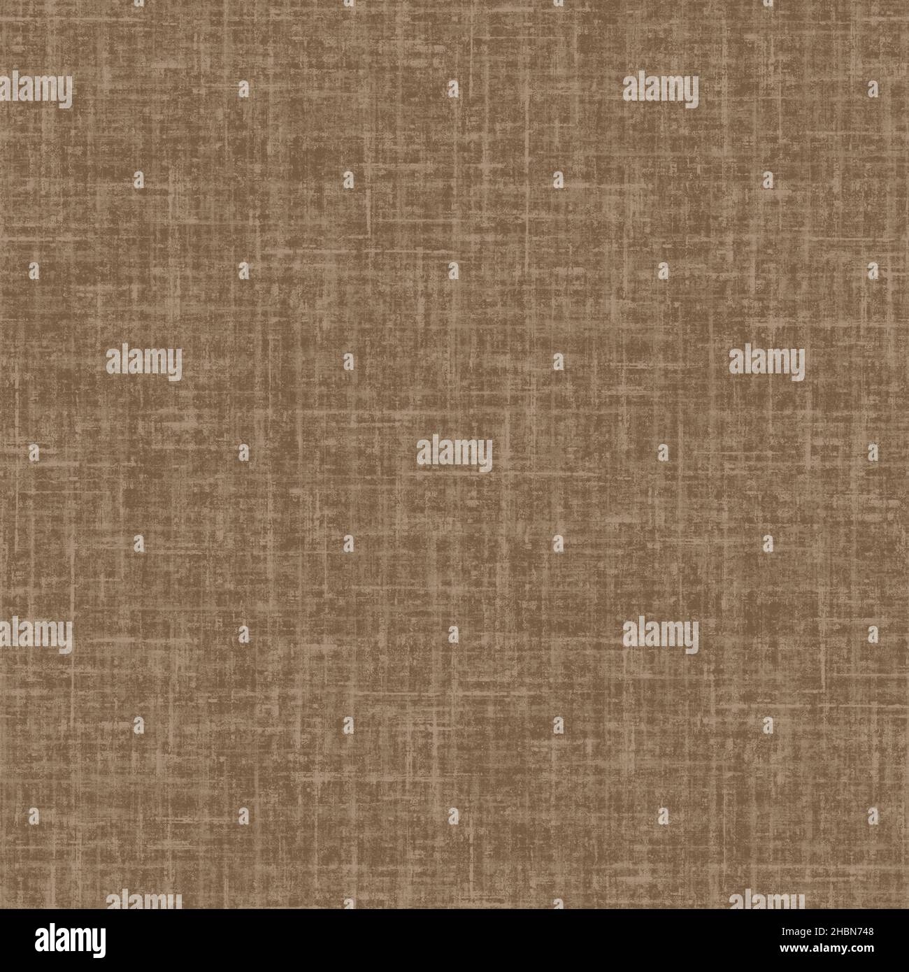 Seamless detailed woven linen texture background. Brown flax fiber ...