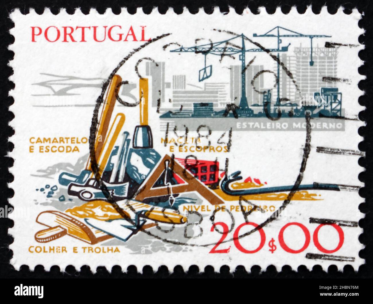 PORTUGAL - CIRCA 1978: a stamp printed in the Portugal shows ...