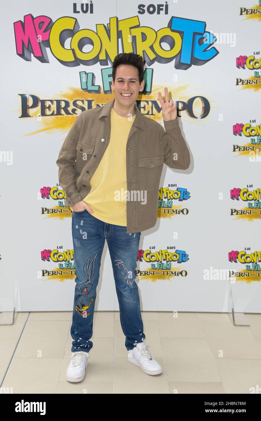 Luigi Calagna attends at the photocall of the movie Me contro Te Persi ...