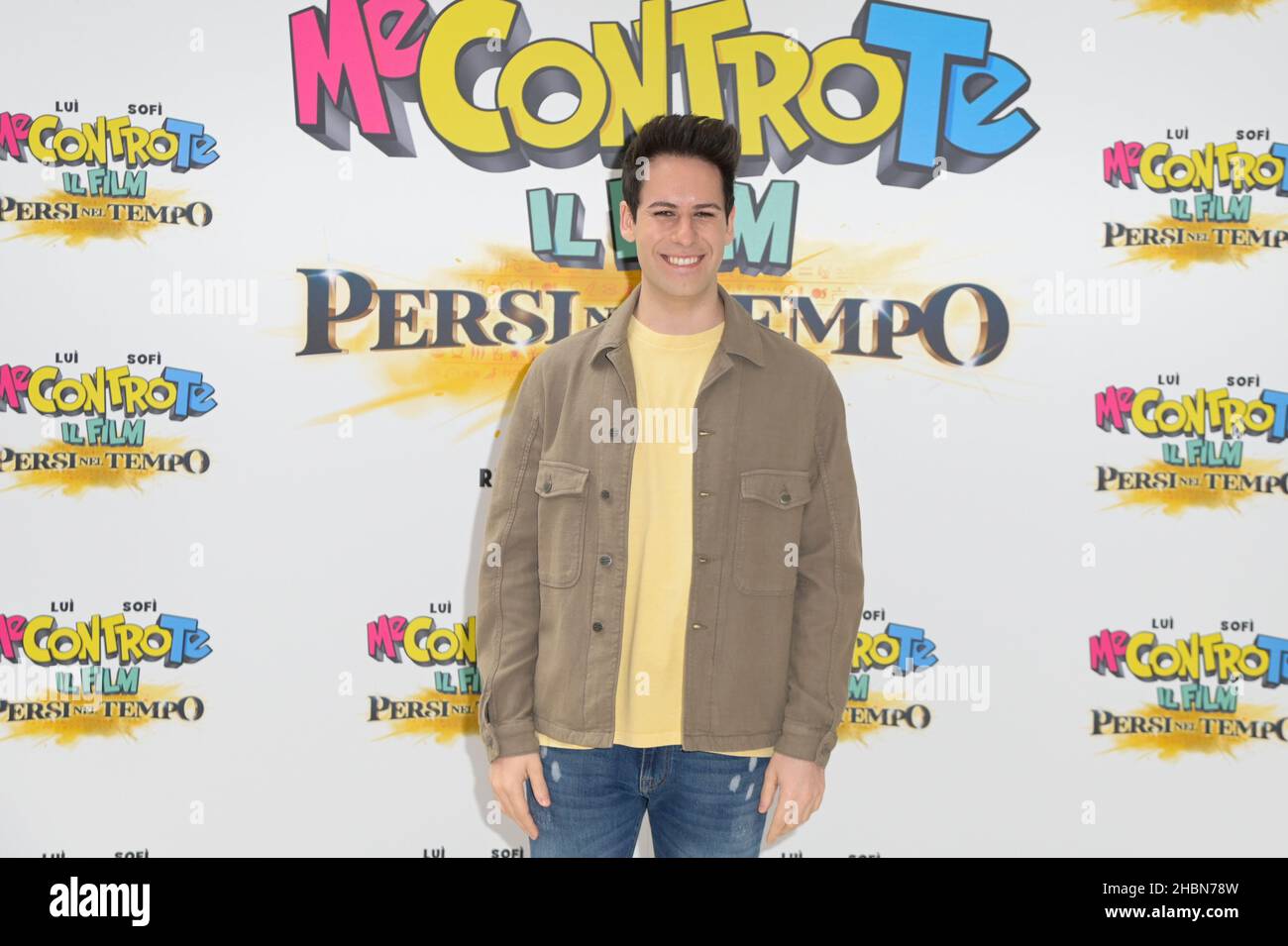 Luigi Calagna attends at the photocall of the movie Me contro Te Persi ...