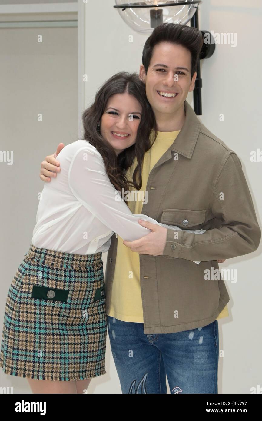 Sofia Scalia and Luigi Calagna attend at the photocall of the movie Me ...