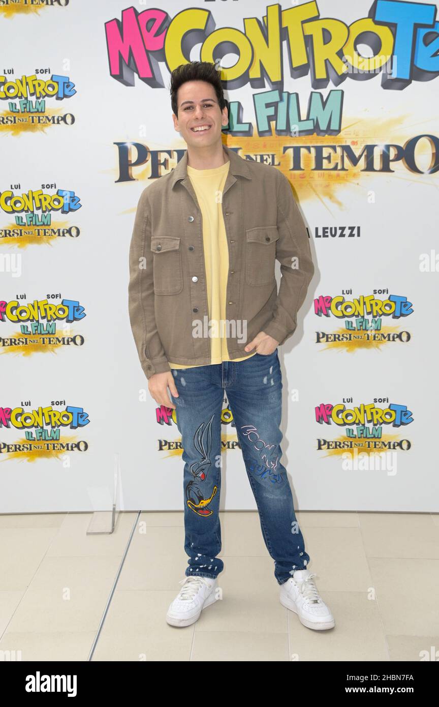 Luigi Calagna attends at the photocall of the movie Me contro Te Persi ...