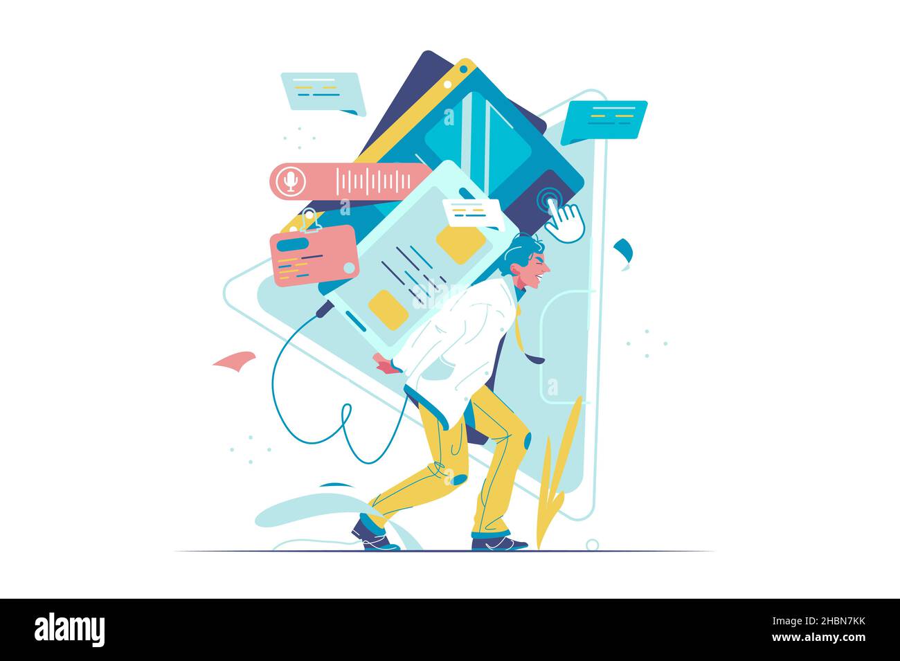 Male character hi-res stock photography and images - Alamy