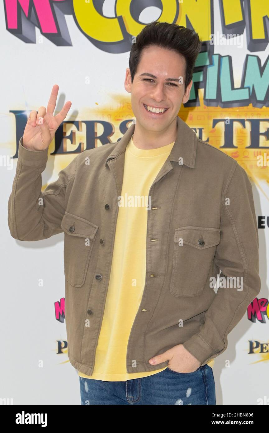 Rome, Italy. 20th Dec, 2021. Luigi Calagna attends at the photocall of ...