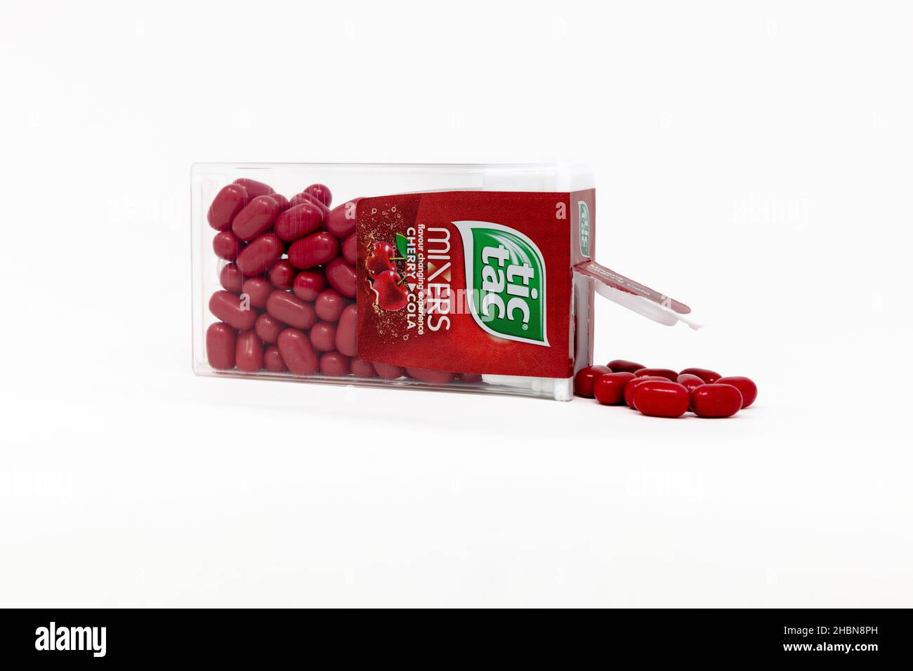 Tic Tac Cherry Cola Sweets Stock Photo - Alamy