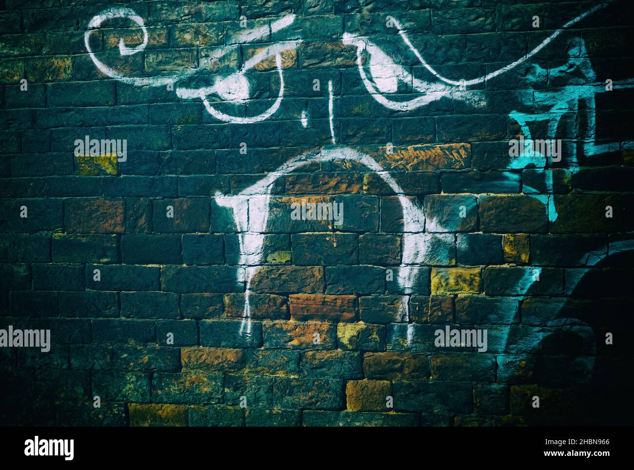 A sad wall is waiting for the wrecking ball Stock Photo - Alamy