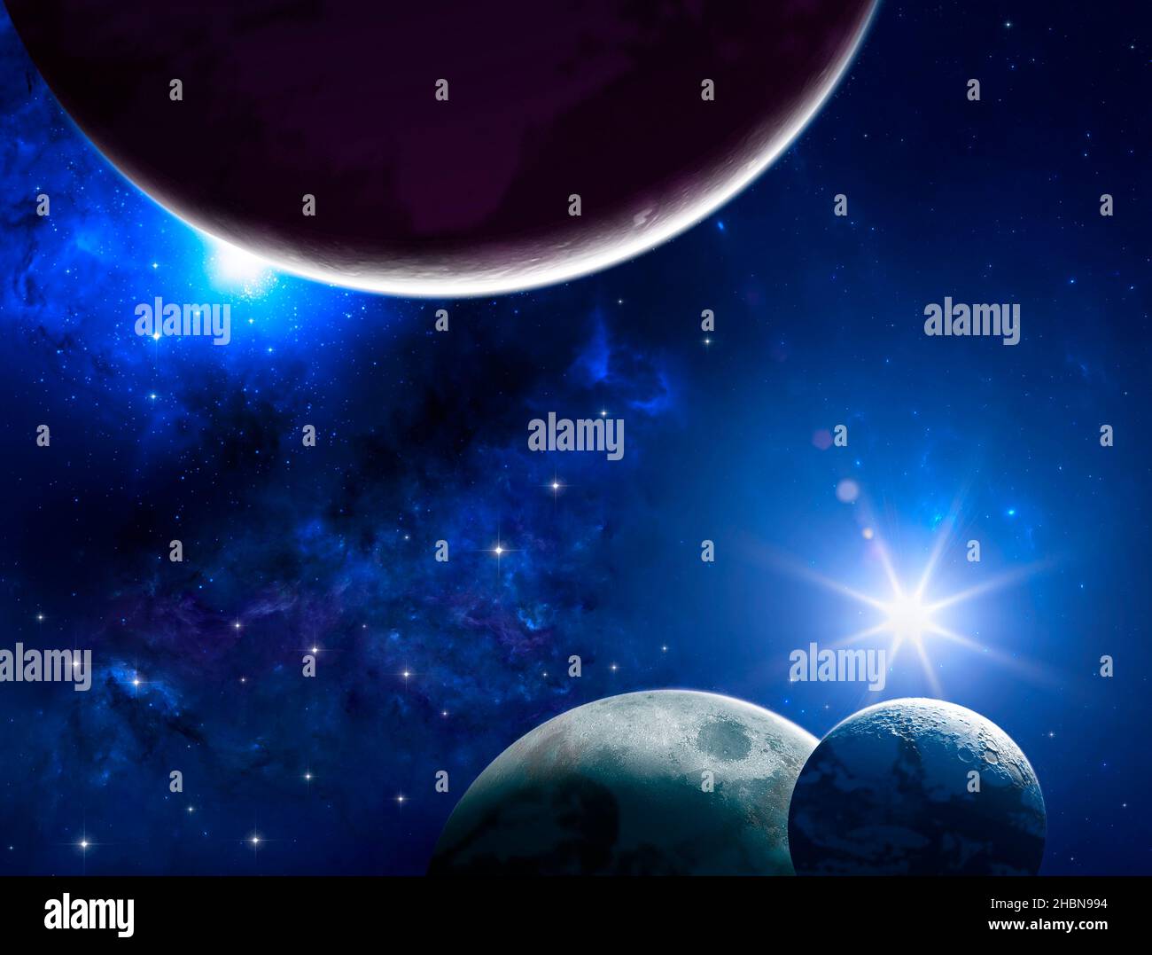 Colonization new exoplanet alien planet hi-res stock photography and ...