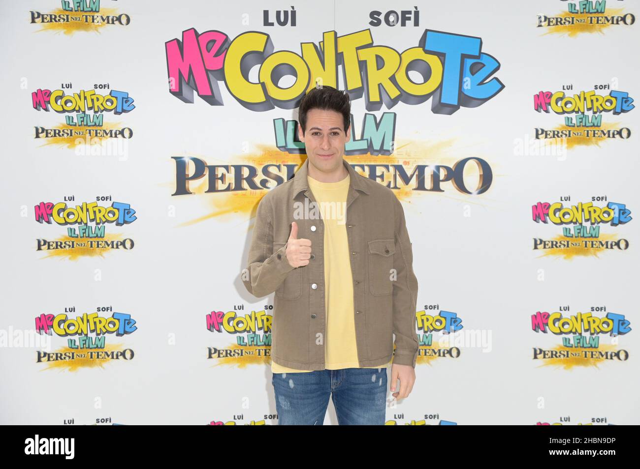 Rome, Italy. 20th Dec, 2021. Luigi Calagna attends at the photocall of ...